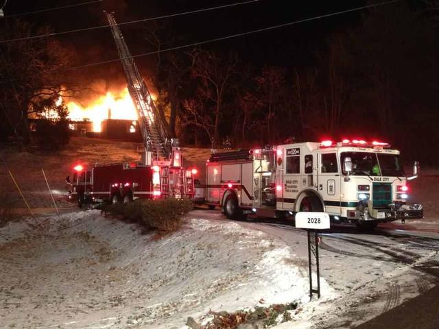 Cherry Hill Structure Fire - Dumfries Triangle Volunteer Fire Department